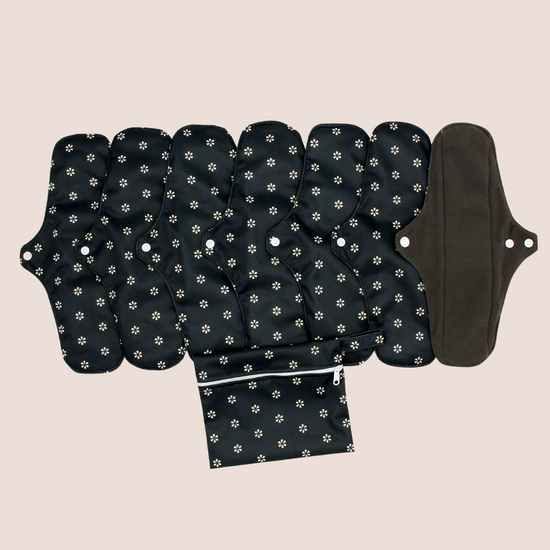 Buy Reusable Night Pad | Black – Ecowoman